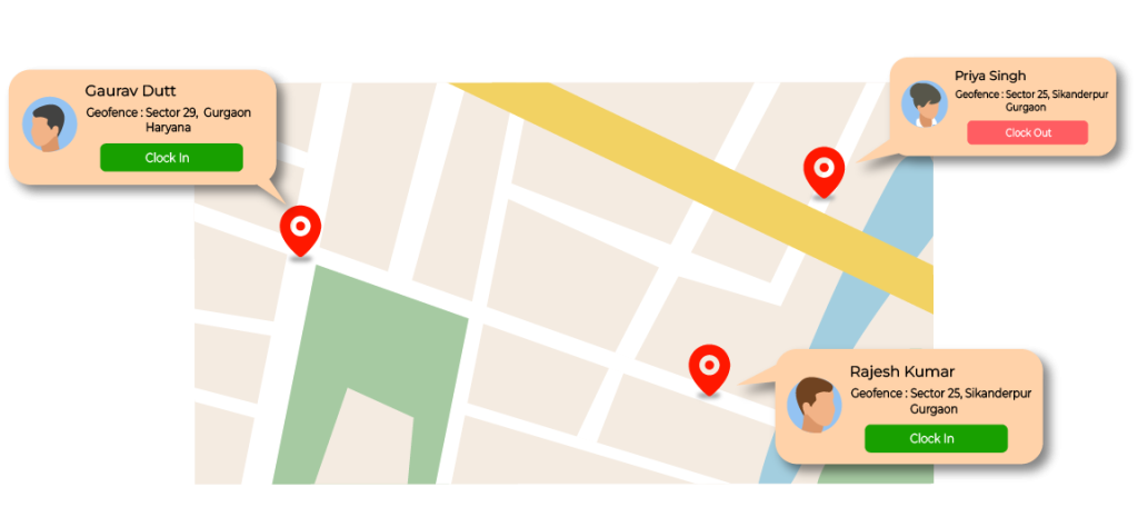 GPS Based Attendance & Location Tracking System for Field Staff