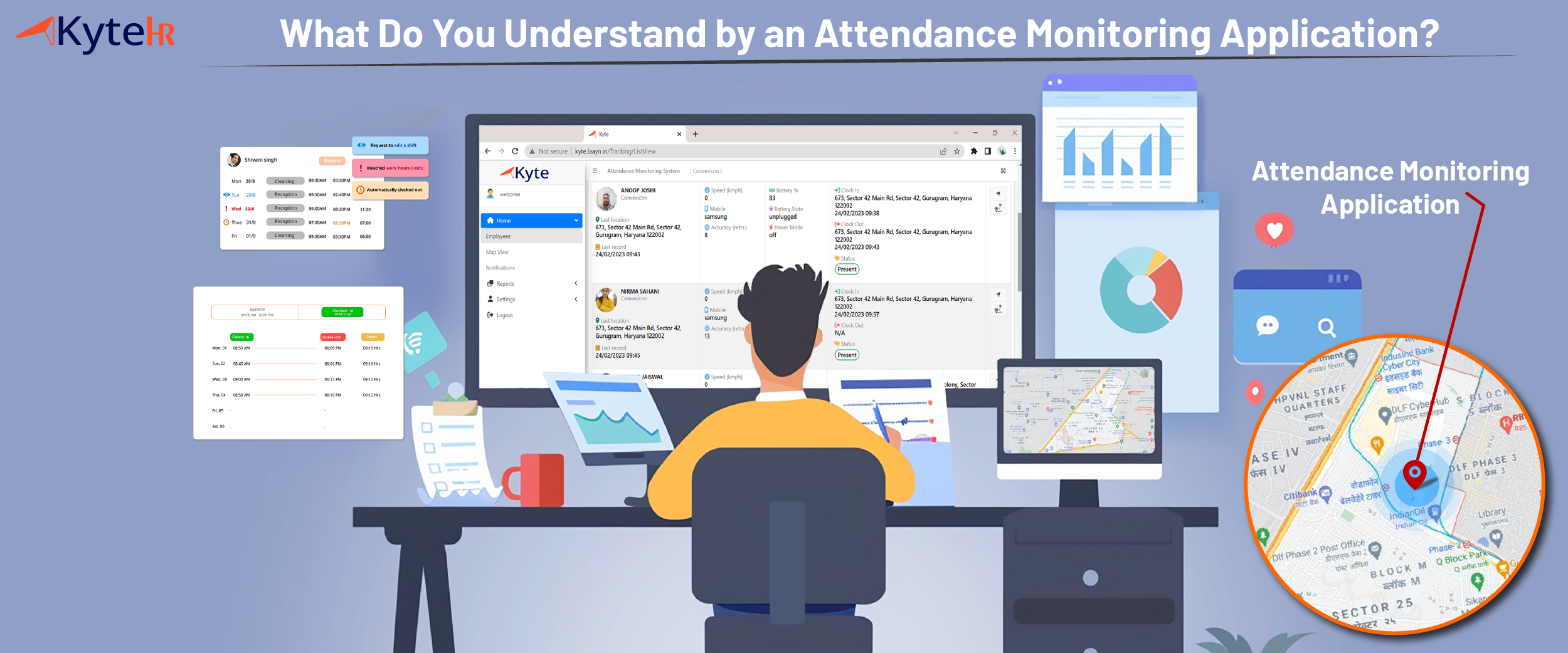 Attendance Monitoring Application - KyteHR